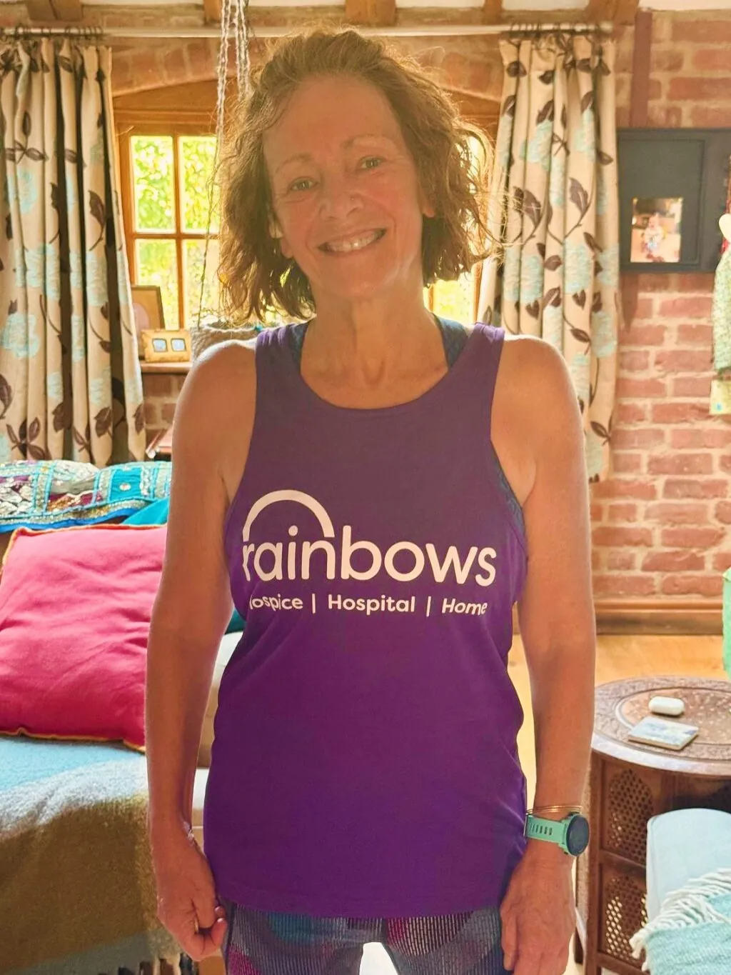 Dawn from Rainbow ran for Rainbows | Rainbows Hospice